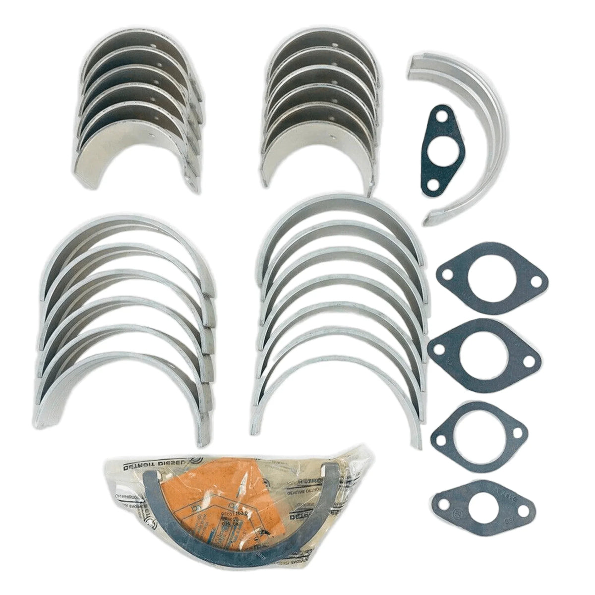 23531606 Genuine Detroit Diesel Standard Lower Bearing Kit For Detroit ...