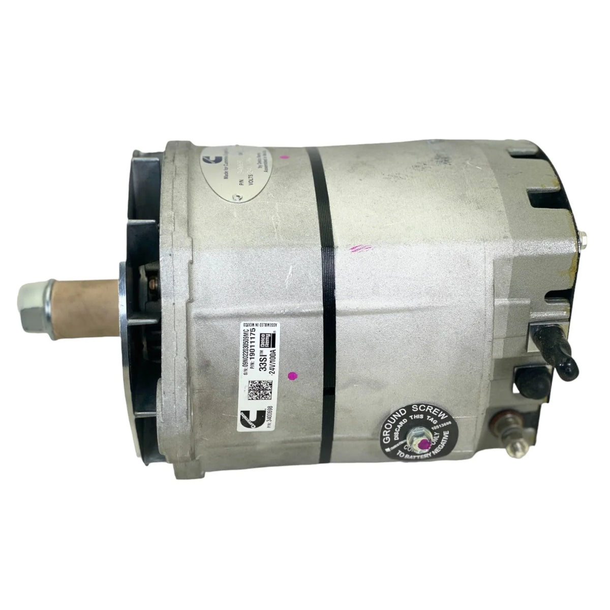 90-01-4323 Genuine Cummins Alternator 33SI 24V 100A – Truck To Trailer