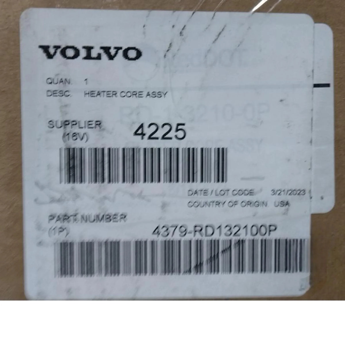 4379-RD132100P Genuine Mack Heater Core – Truck To Trailer