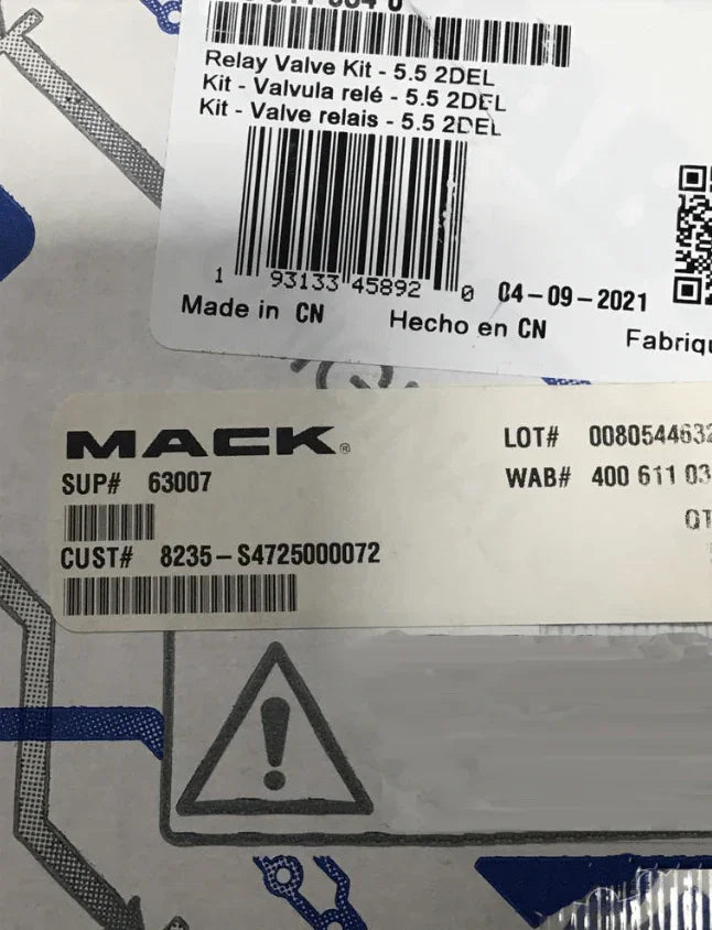 8235-S4725000072 Genuine Mack Abs Valve – Truck To Trailer