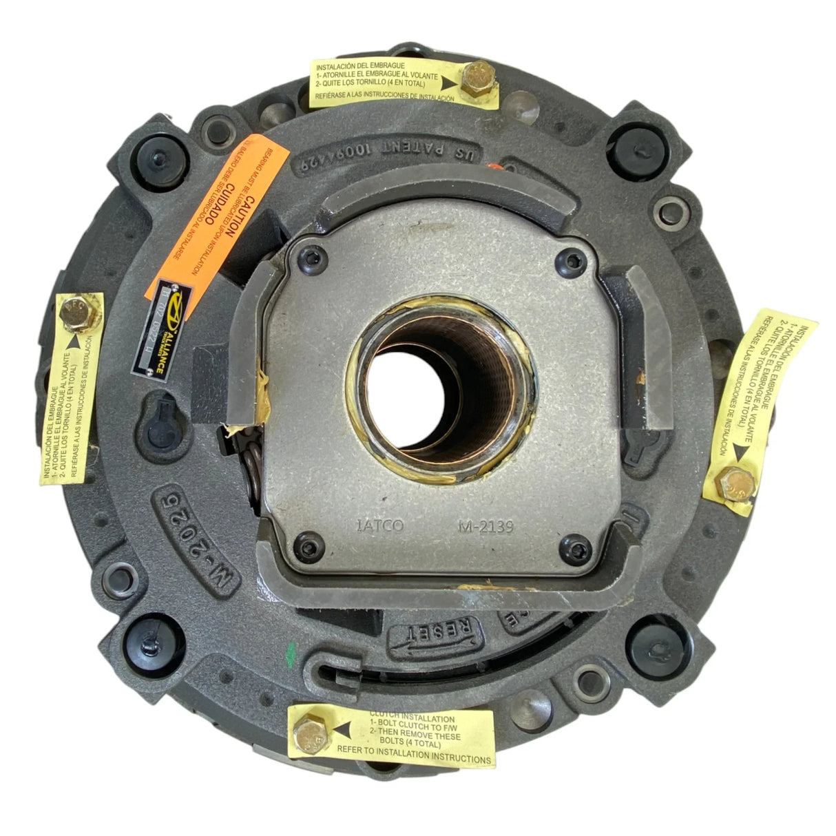 12200235A Alliance Automated Eca Clutch 15.5 X 2 " 6 Paddle W Brake ...