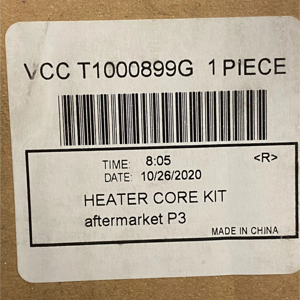 T1000899G Genuine Freightliner HVAC System Heater Core – Truck To Trailer
