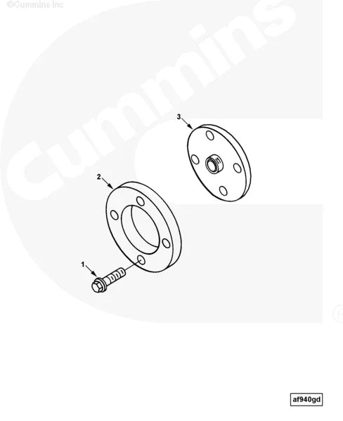Cummins 3926165 Clamping Plate – Truck To Trailer