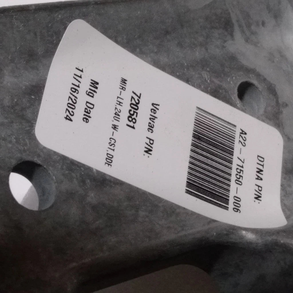 A22-71550-006 Freightliner Left Mirror Bracket – Truck To Trailer