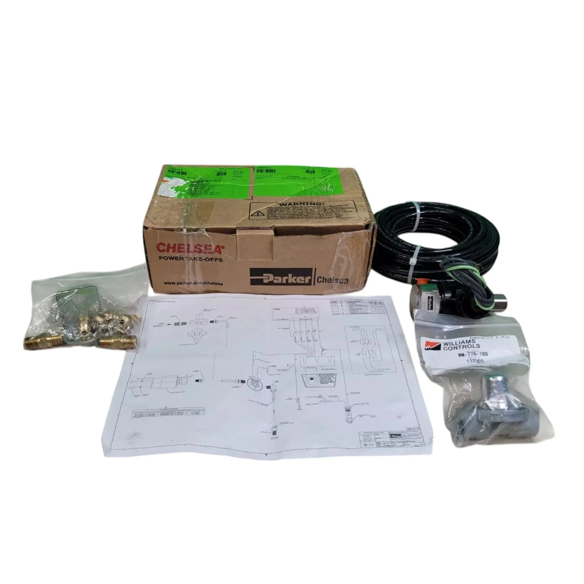 329874X Genuine Chelsea Air Electrical Kit 12V – Truck To Trailer