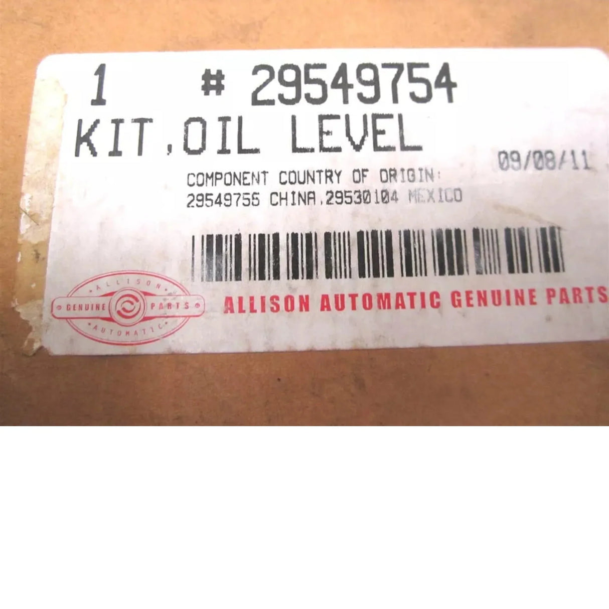 29549754 Allison Control Valve Oil Level Sensor Kit – Truck To Trailer