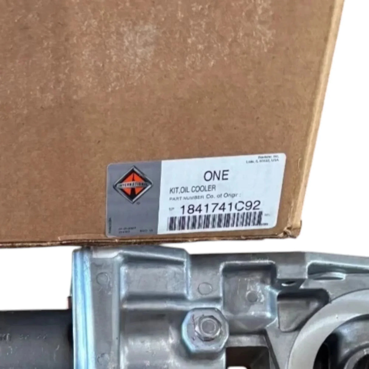 1841741C92 Genuine International Oil Cooler Kit – Truck To Trailer